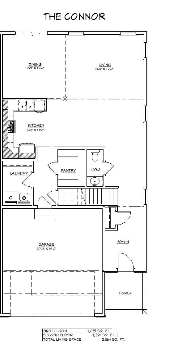 The Connor New Home Plan - McNaughton Homes